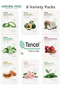 Amazon.com : [8 Variety Packs] Natural Peau Hydrating Collagen Essence ...