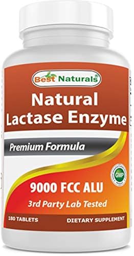 Best Naturals Lactose Intolerance Relief Tablets with Natural Lactase ...