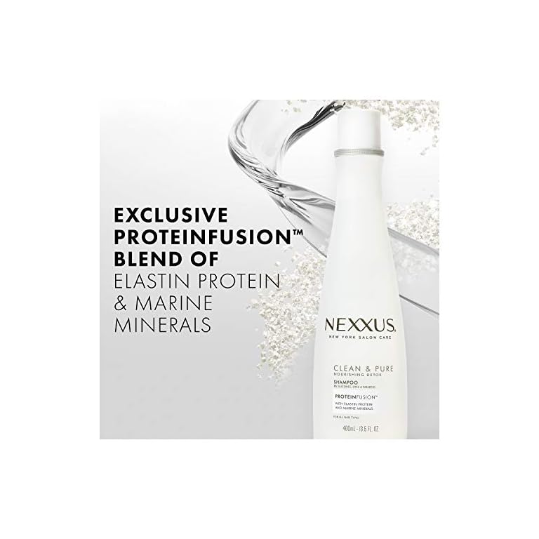 Nexxus Clean and Pure Clarifying Shampoo With ProteinFusion, For ...