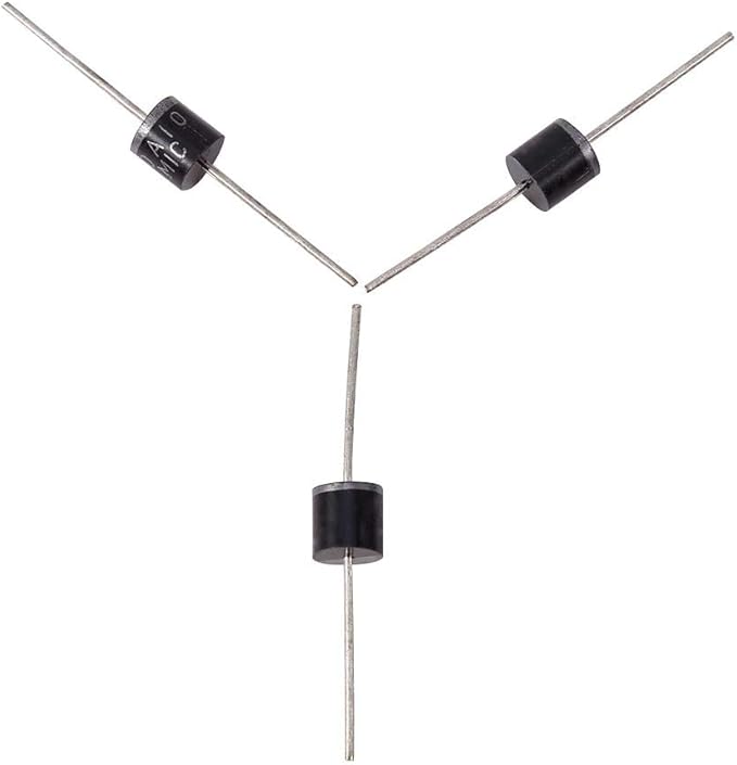50pcs Diodes 10A10 1000V 10A Diode De Redresseur À Haute Tension Diodes ...