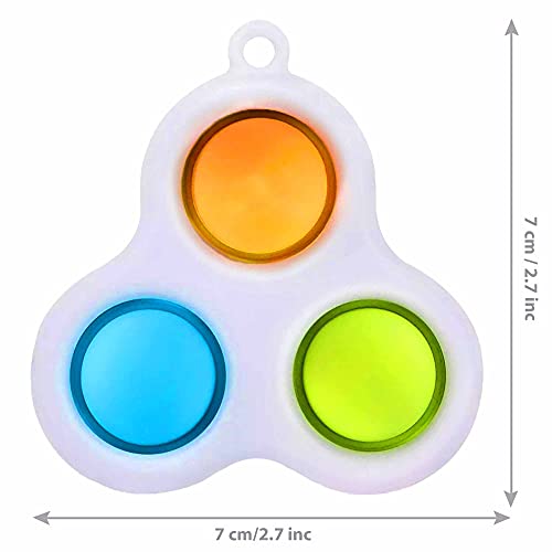 Simple Dimple, Silicone Fidget Toys, Simple Dimple Fidget Popper Toy ...