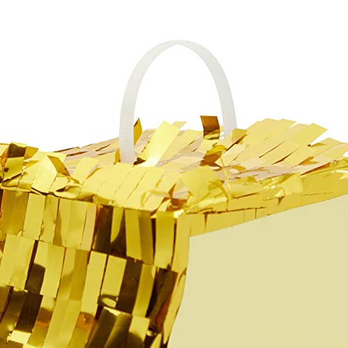 Gold Foil Number 1 Pinata for 1st Birthday Party Decorations ...