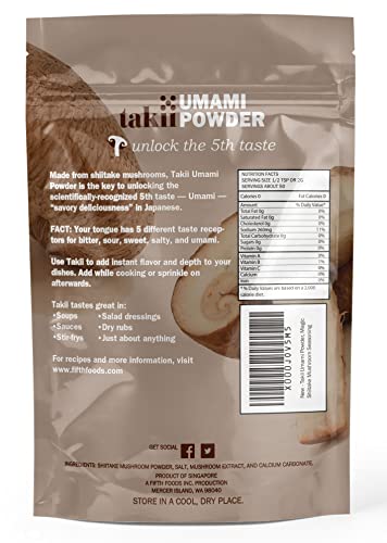 Takii Umami Powder, Made from Shiitake Mushrooms, Add Instant Flavor ...