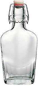 Amazon.com | Bormioli Rocco Bormioli Pocket Flasks, 17 oz.: Alcohol And ...