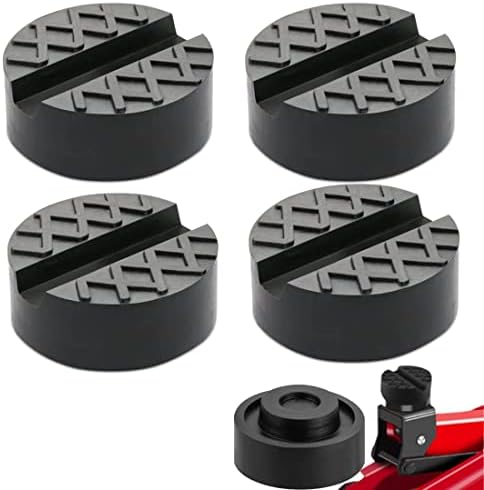 Jack Pads Universal Trolley Floor Rubber Jack Disk Pad Adapter Rubber ...