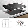 24 Inch Induction Cooktop, GASLAND Chef IH60BF 240V Electric Hob, Drop ...