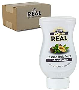 Amazon.com : Passion Fruit Reàl, Passion Fruit Puree Infused Syrup, 16. ...