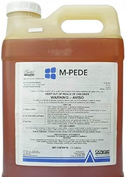 Amazon.com : M-Pede Insecticide Soap Concetrate-Miticide-Fungicide-2.5 ...