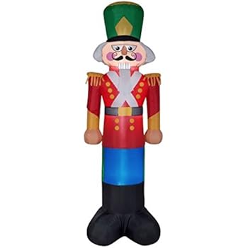 Amazon.com: CHRISTMAS INFLATABLE GIANT 16' NUTCRACKER OUTDOOR YARD ...