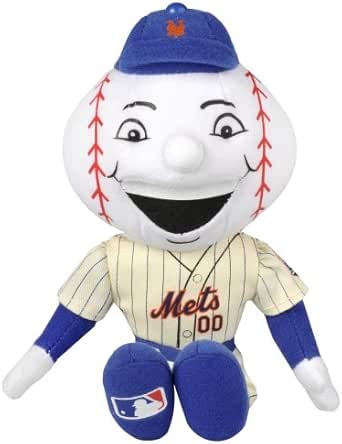 Amazon.com : New York Mets Mascot Plush - Mr. Met : Sports Related ...