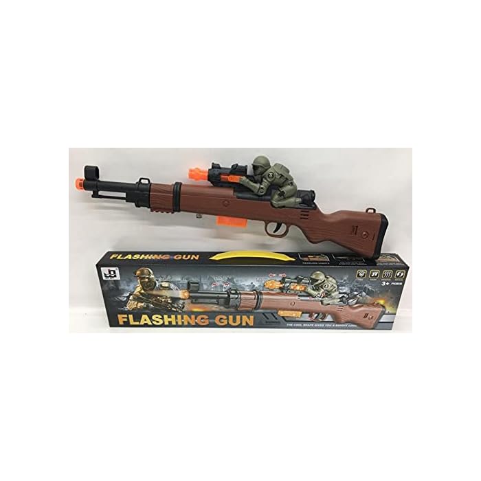 Buy Electronic Toy Gun, Soldier on Gun Flashing Gun , Super Lights ...