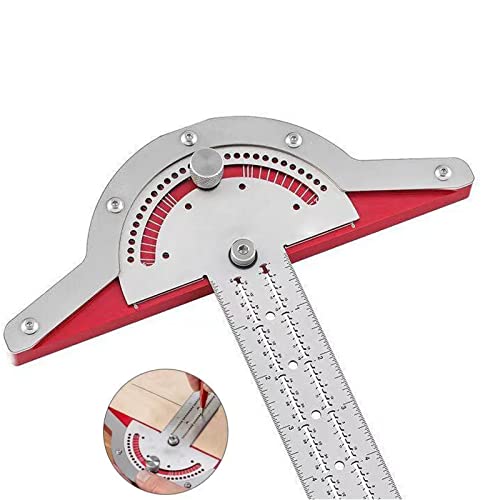 Mua WEIKUELE Woodworkers Edge Rule,Multifunction Protractor Angle ...