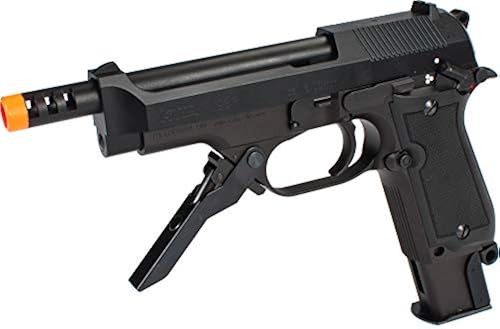 Evike KWA NS2 M93R 3-Round Burst PTP Airsoft Gas Blowback Pistol in ...
