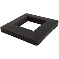 Deckorators 53" Gray Cobblestone Stacked Stone Post Cover - Amazon.com