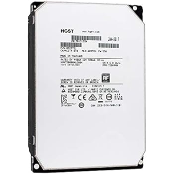 Amazon.com: HGST HGST Ultrastar He8 8TB 3.5" 128MB 7200RPM SAS Ultra 512E ISE 128MB Cache 12Gb/s ...