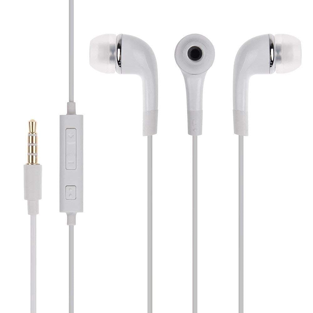 super crp (pack of 2) Wired original Headphones Earphones Mic with ...