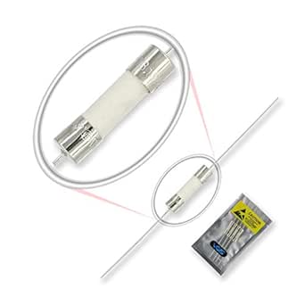 VG_S 5pcs T3.15AH250V, T3.15A250V AXIAL, Ceramic fuses 5x20mm, 3.15 Amp 250V, Slow-Blow with ...