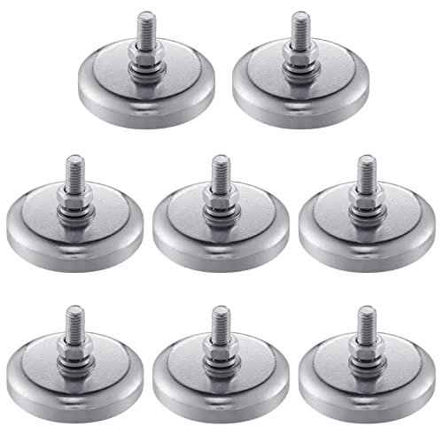 Mua Neodymium Round Magnet with M6 Male Thread, 150 lb Round Magnet ...