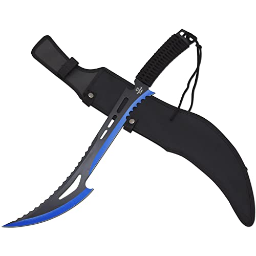Snake Eye Tactical Fantasy Sword w/Nylon Sheath Machete Outdoors ...