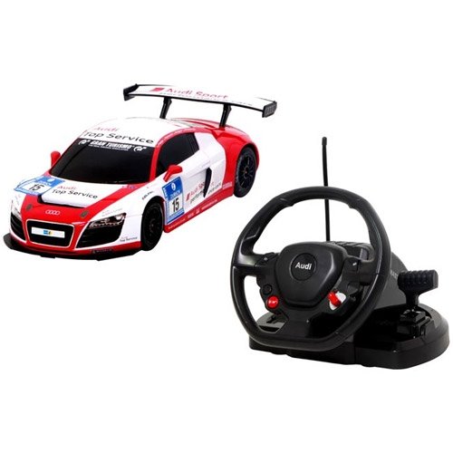rastar 1:18 Scale Audi R8 LMS Performance Model RC Car with Steering ...