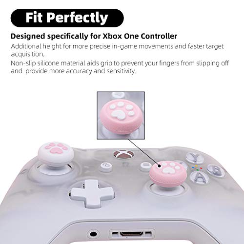 GeekShare Cat Paw Xbox One Controller Thumb Grips, Thumbsticks Cover ...