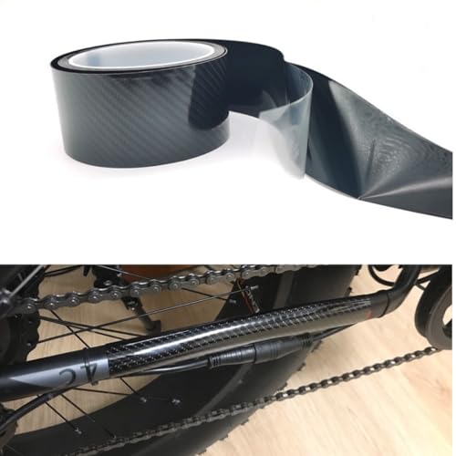 TURBOOST Bike Frame Protection Tape Sticker Vinyl Wrap Skin, MTB Paint ...