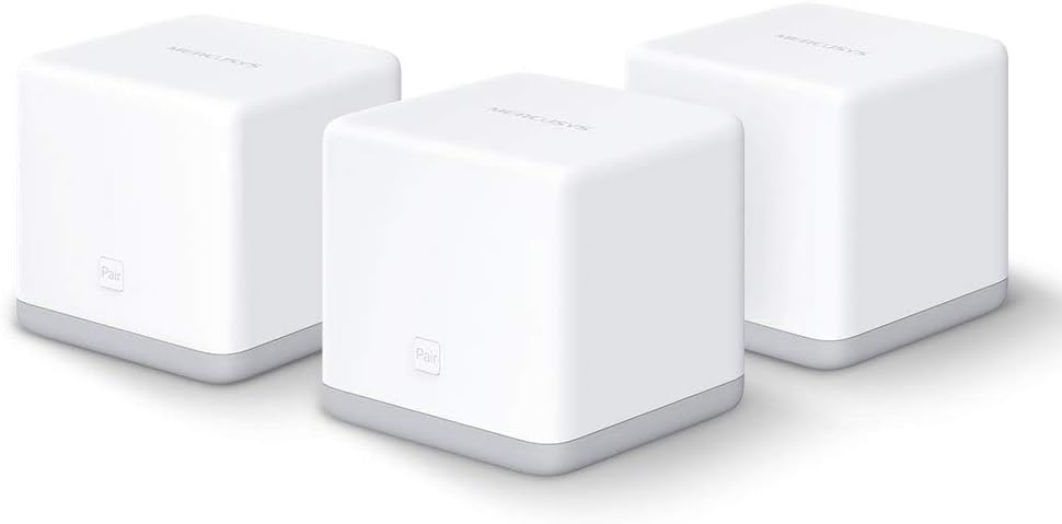 Mercusys Halo S3(3-Pack) 300Mbps Whole Home Mesh Wi-Fi System (Wi-Fi ...