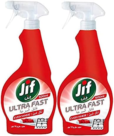 JIF Ultra Fast Cleaner Spray, Removes tough dirt & stains, Everywhere ...