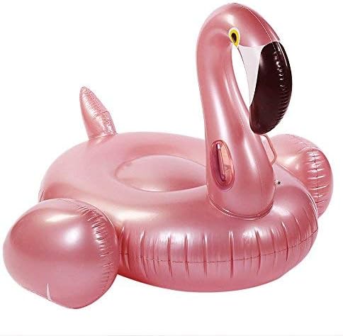 Ginkago Flamingo Pool Float Giant Inflatable Pool Party Toy Swimming ...