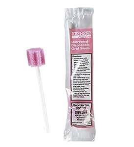 Amazon.com: Toothette Oral Swab, Toothette Swab Untreated, (1 BOX, 250 ...
