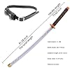 Bamboo Demon Slayer Sword 41inch Rengoku Sword Tanjiro Sword Zenitsu ...