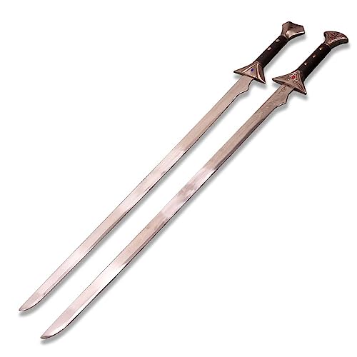 Drizzt Do'Urden Scimitar Sword Set Twinkle & Icingdeath Stainless Steel ...