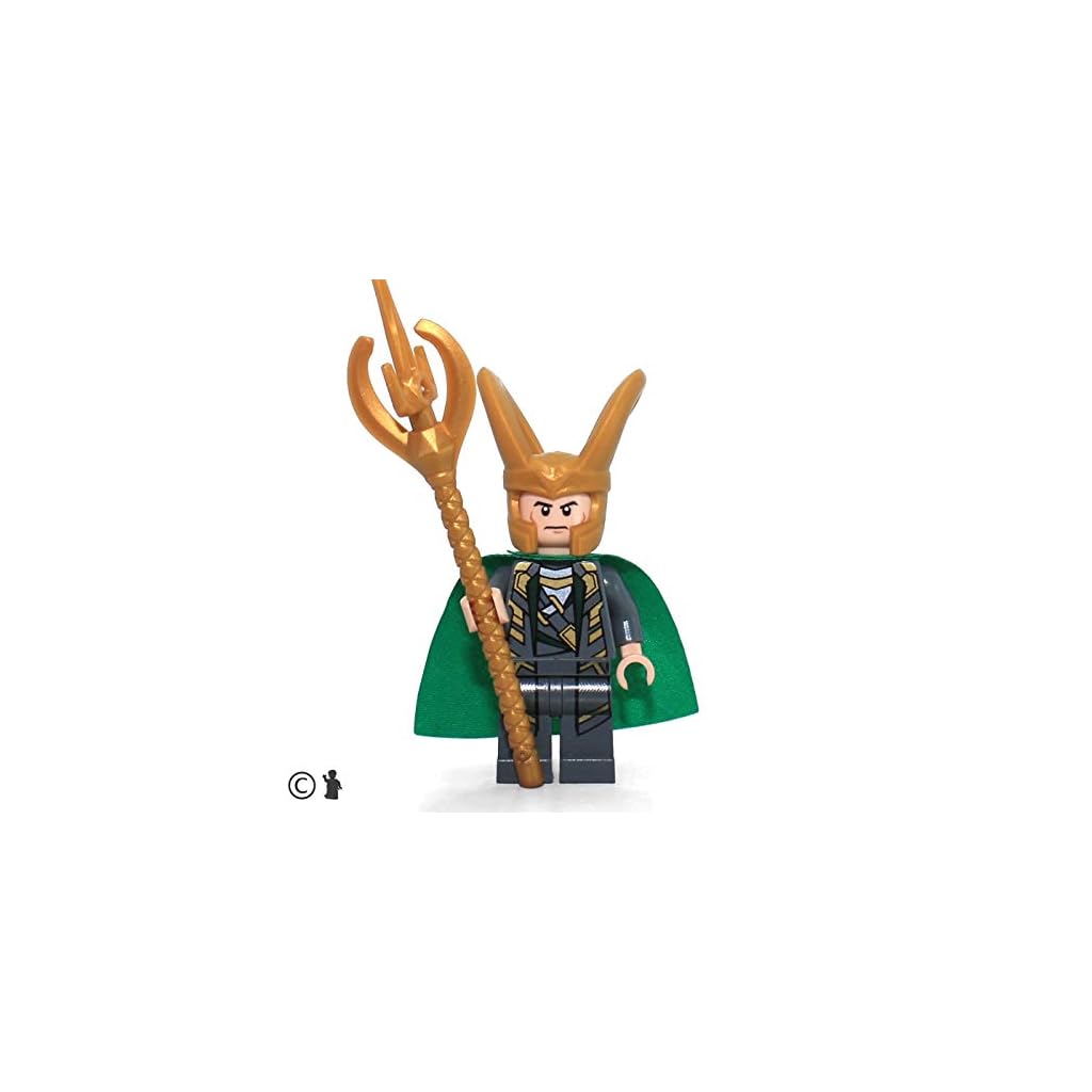 LEGO Super Heroes Avengers Minifigure - Loki with Scepter | iDisneyplus ...