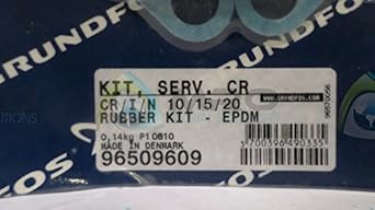 Grundfos Pumps Corp. 96509609 GASKET KIT CR15: Amazon.com: Industrial ...