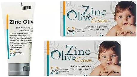 zinc olive diaper area cream 75 gm 2 pieces price in Egypt | Amazon ...