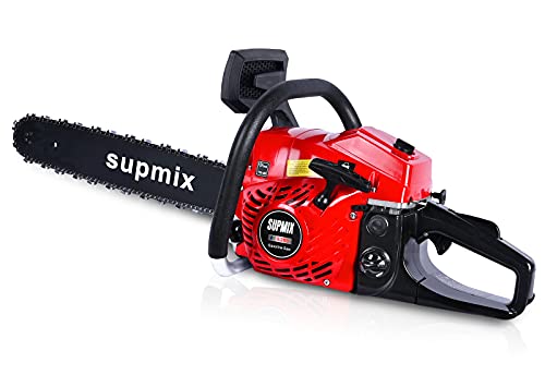20 Inch Chainsaw,60cc Gas Chainsaw,Chainsaw Gas Powered 2-Cycle ...