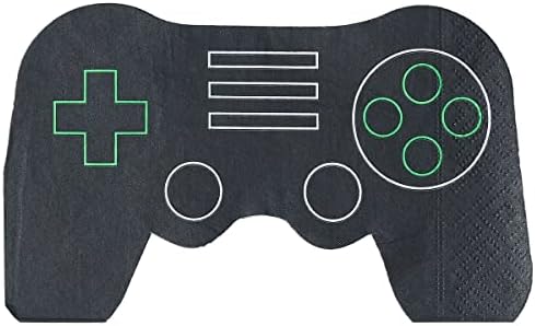 سعر Ginger Ray Video Game Controller Shaped Kids Gamer Party Paper ...