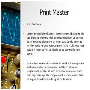 Купить Oscilloscope PowerPoint Template - Oscilloscope PowerPoint (PPT ...