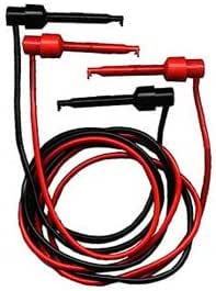 Mini Grabber to Mini Grabber Test Lead Set, 3 Feet, 20 Gauge - Includes ...