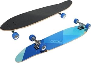 Atom Kick-Tail Longboard (39-Inch) from Atom - Mizzle Blue â„¢