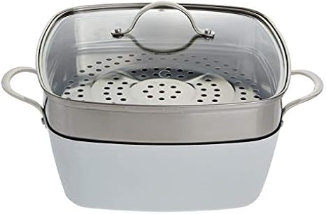 Amazon.com: Curtis Stone Dura-Pan 4-piece Chef's Square Saute Set ...