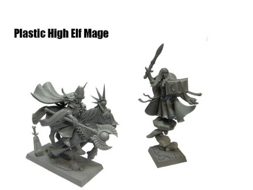 High Elf Archmage and Mage WARHAMMER Fantasy Age of Sigmar Arcimago e ...