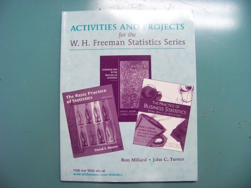 Activities and Projects for the W. H. Freeman Statistics Series ...
