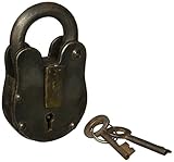 Reproduction Atlas Padlock With Keys - The Green Head