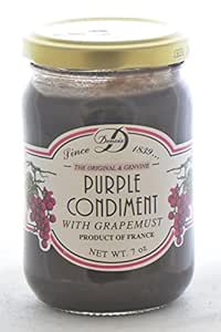 French Violet Mustard - Purple Condiment with Grapemust - 29.5oz ...