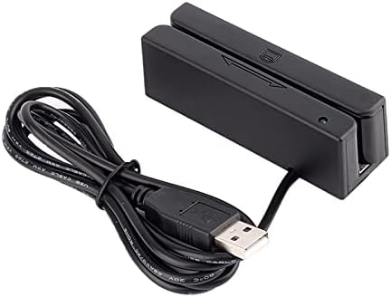 Zerone Credit Card Reader, Magnetic Strip Card Reader Msr90 USB 3 ...