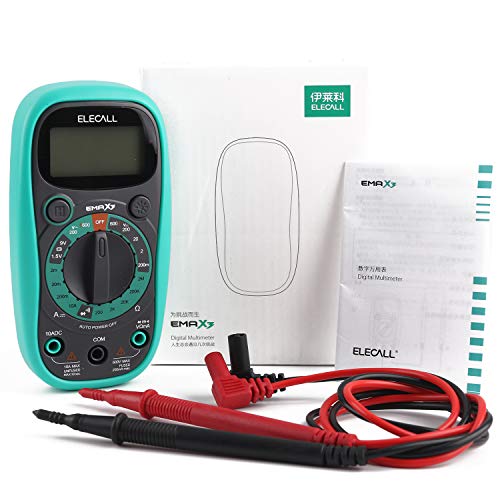 Digital Mini Multimeter Pocket Digital Multimeter with DC AC Voltmeter ...