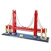 Apostrophe Games Golden Gate Bridge Building Block Set (1,977 Pieces) San Francisco's Golden ...