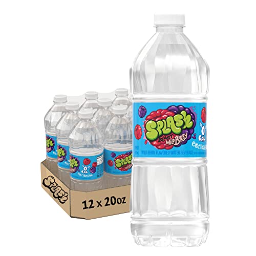 Splash Blast, Wild Berry Flavored Water, Zero Sugar, with Electrolytes ...