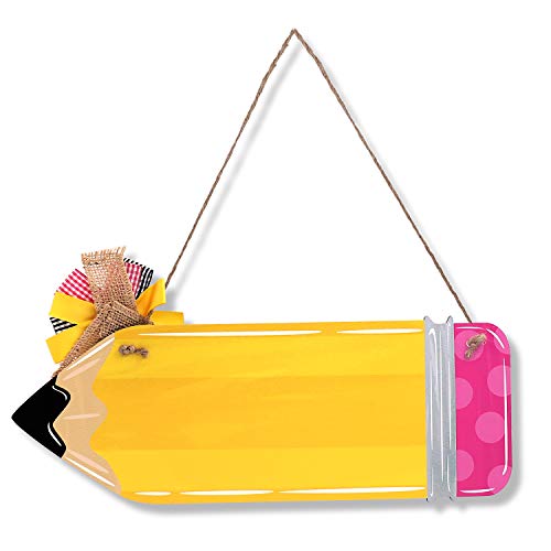 Back To School Welcome Door Sign Classroom Decorations Thank You ...